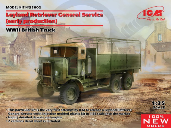 Battle-Models > WWII British Truck Leyland Retriever General Service ...